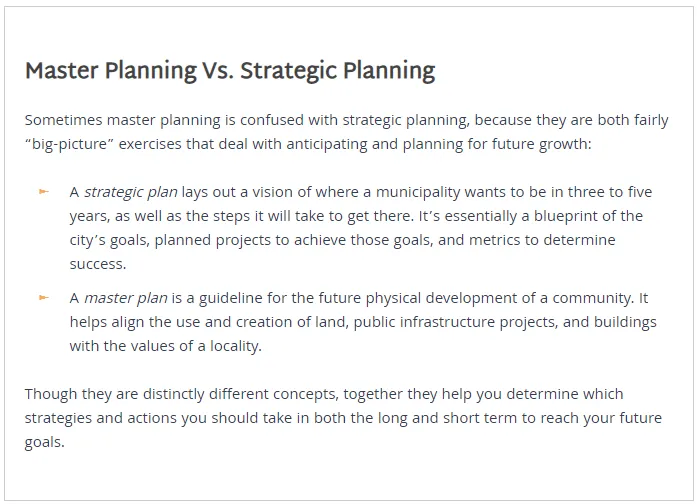 Master Planning: Everything You Need To Know