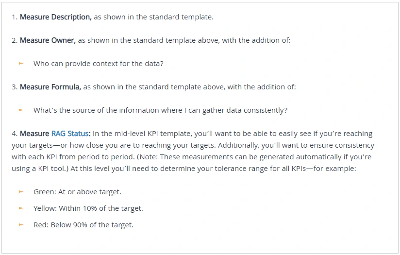 3 Simple KPI Templates For Managers