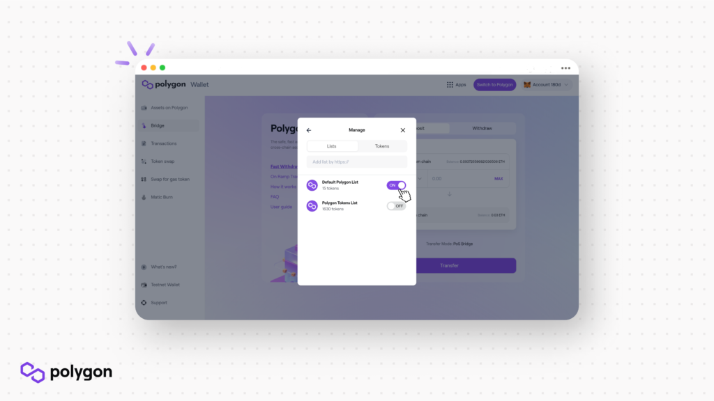 Get the Right Tokens With Polygon Token Lists