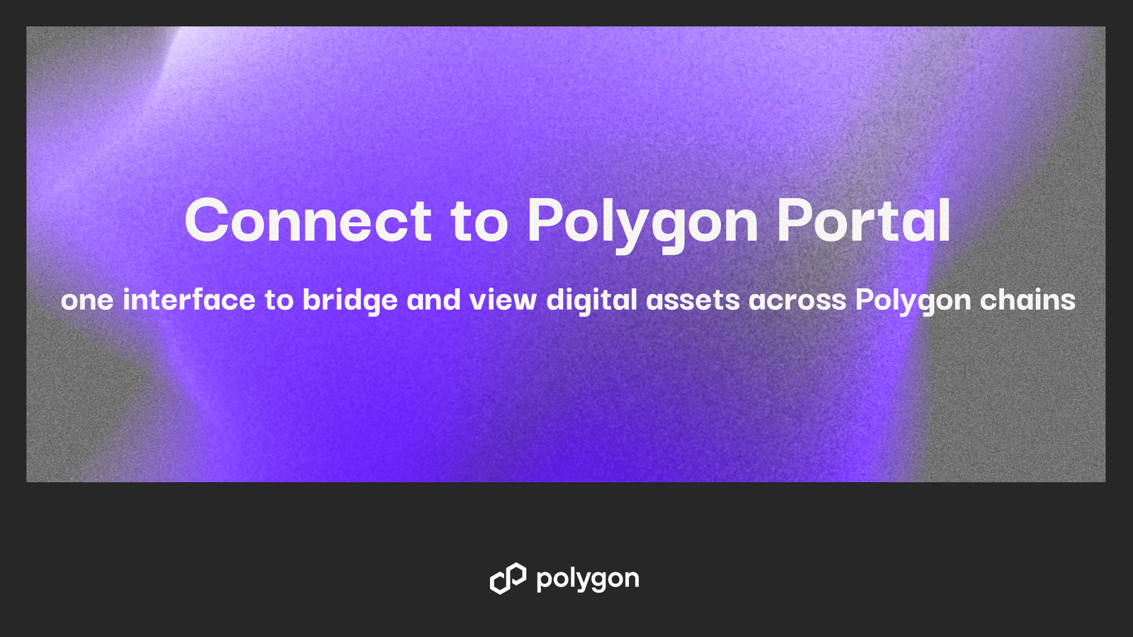 Connect to Polygon Portal for Better Web3 UX