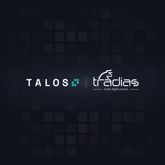 Press Release: tradias Delivers Regulated Crypto Liquidity to Institutional Traders via Talos