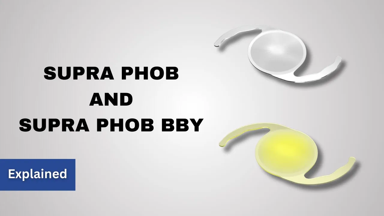 Supra Phob IOL - Appasamy Hydrophobic Acrylic Lens / Surgical IOL