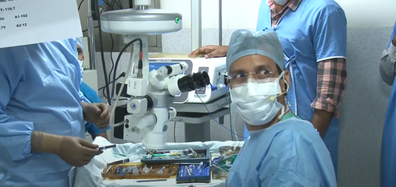 Ophthalmic Phacoemulsifier - Appasamy Galaxy Pro Orbit