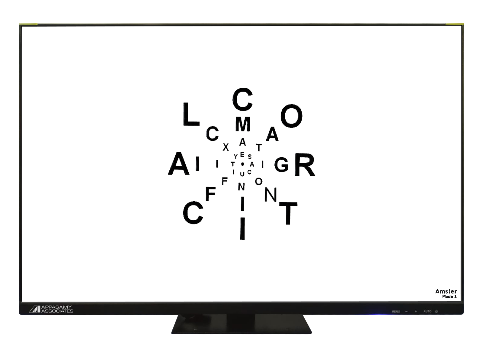 LED Digital Visual Acuity Chart - i Chart