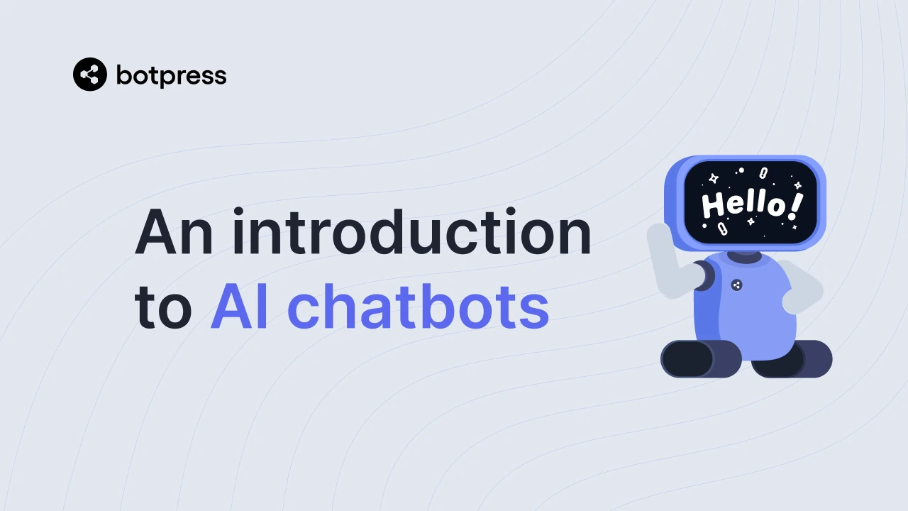 Introducción a la IA chatbots | Botpress Blog