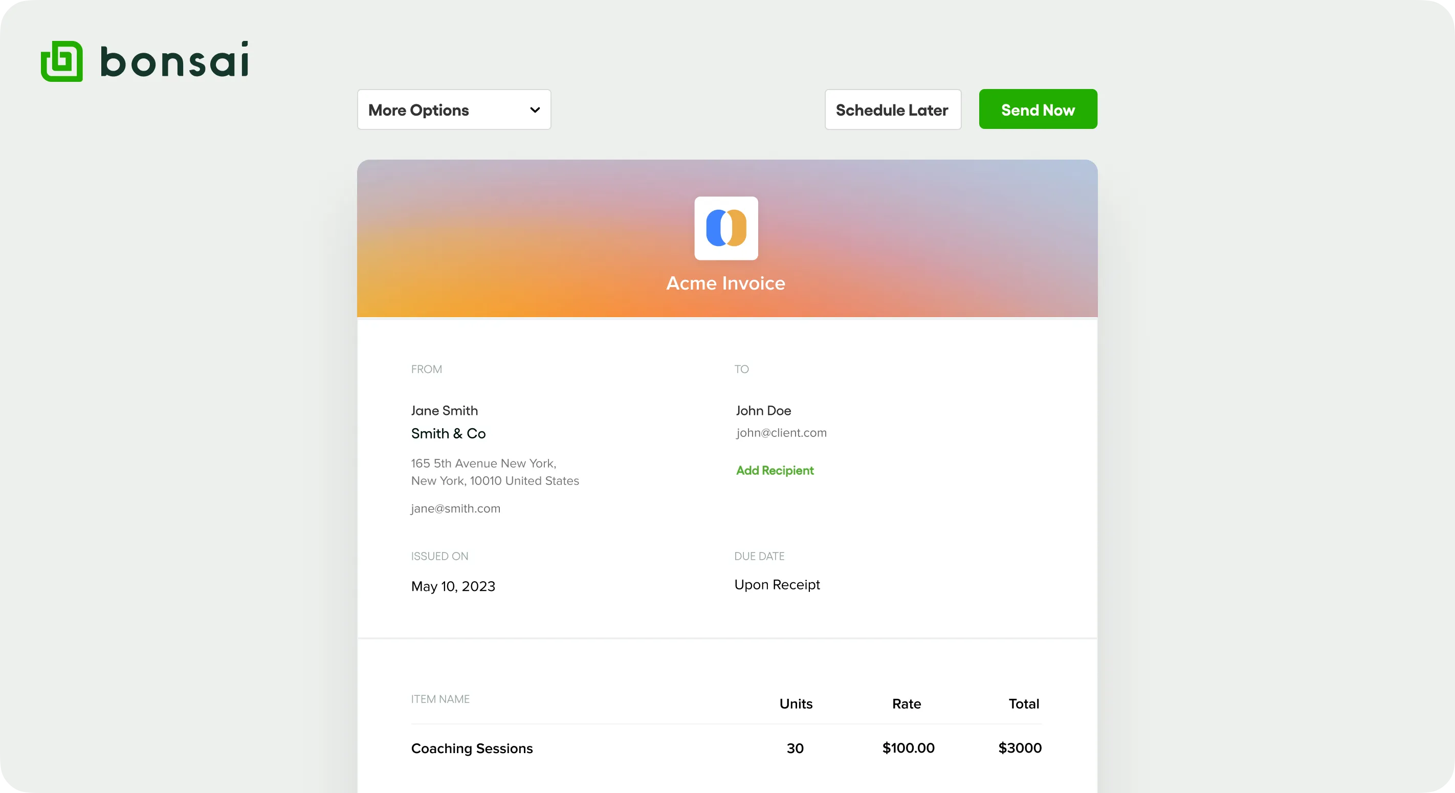 What Does An Invoice Look Like?