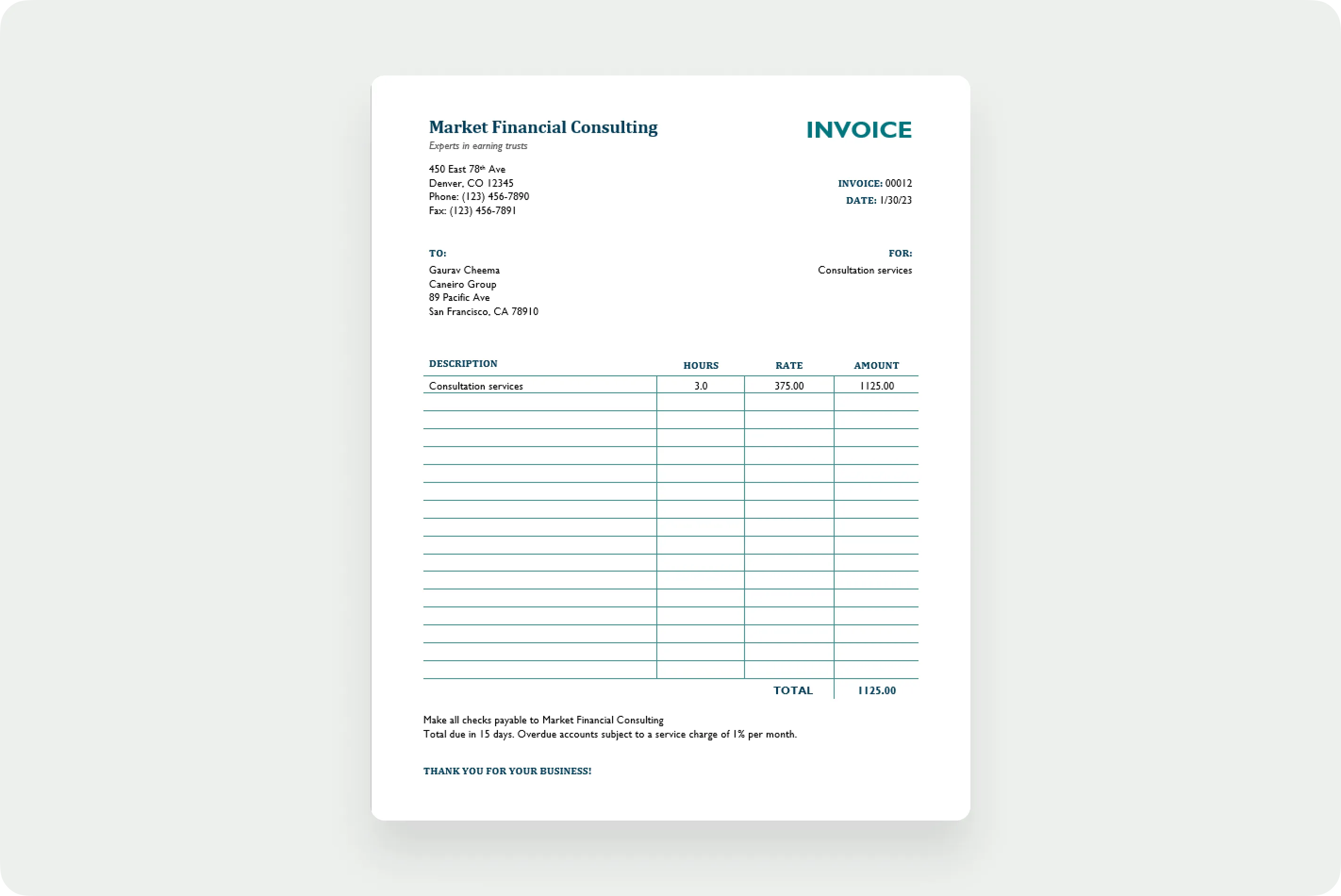 How to Make an Invoice in Word?