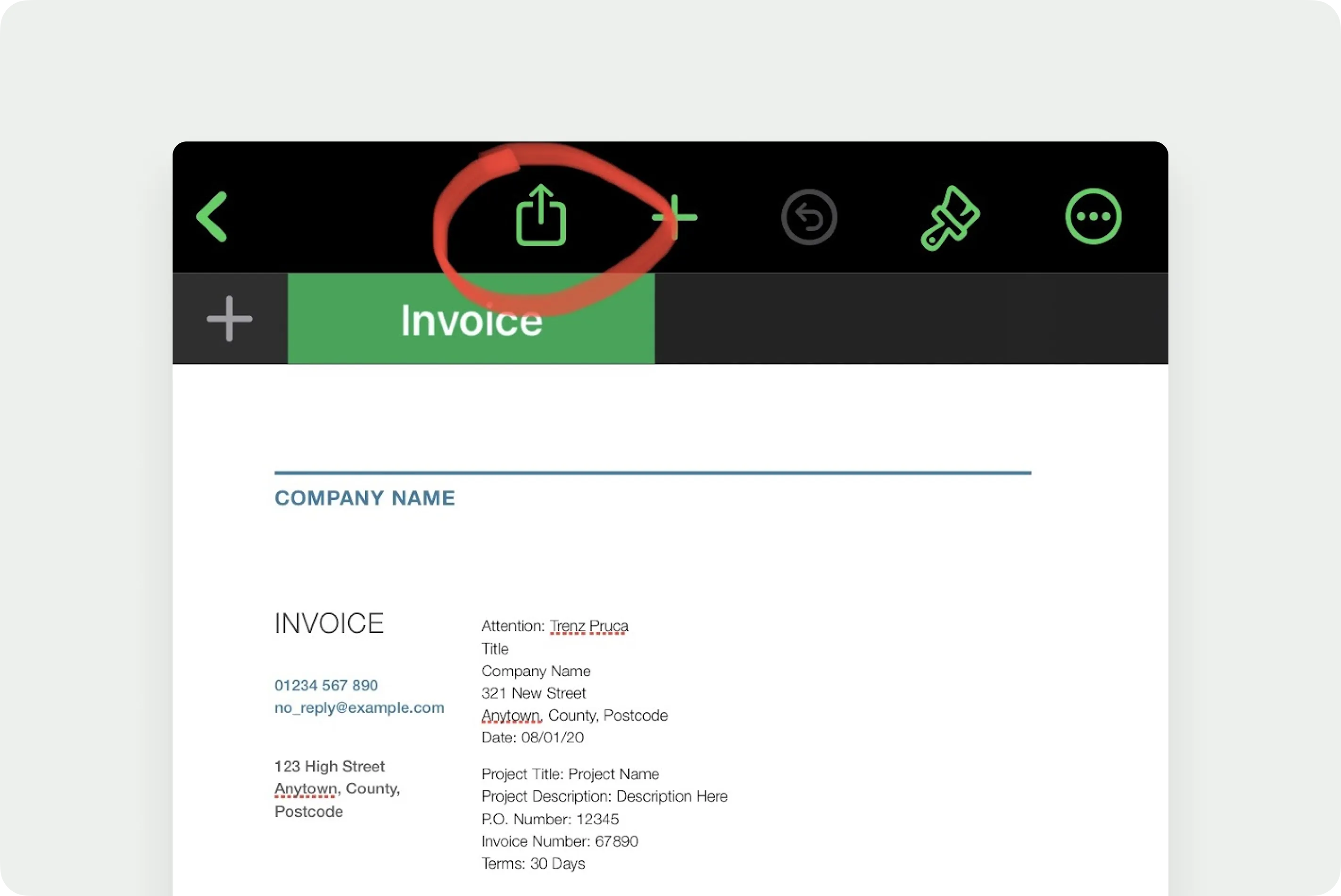How to Make an Invoice on iPhone
