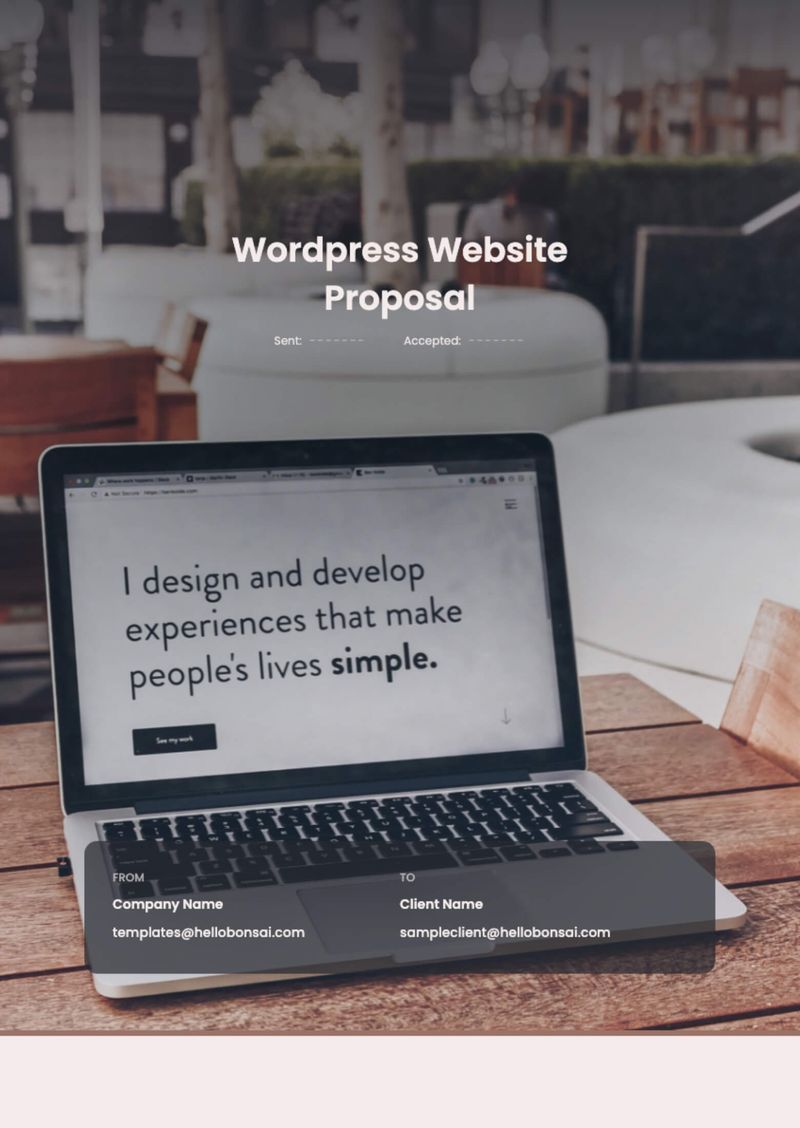 Free Lead Generation Proposal Template (FREE - 2024 Updated) - Bonsai