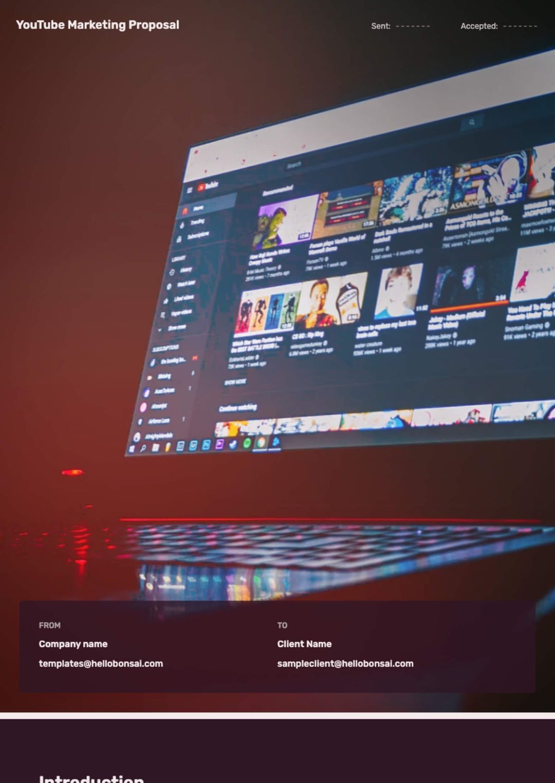 Free Animation Project Proposal Template (FREE - 2024 Updated) - Bonsai