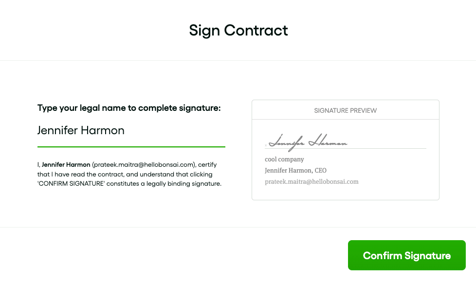 Free Online Contract Creator - Easy to Use & Updated in 2023 - Bonsai