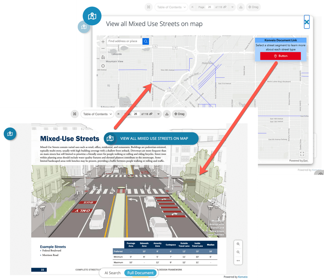 Integrating Konveio's Document Engagement Features with ArcGIS Online ...