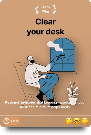Clear Your Desk