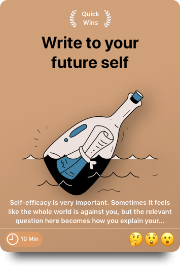 Write to your Future-Self