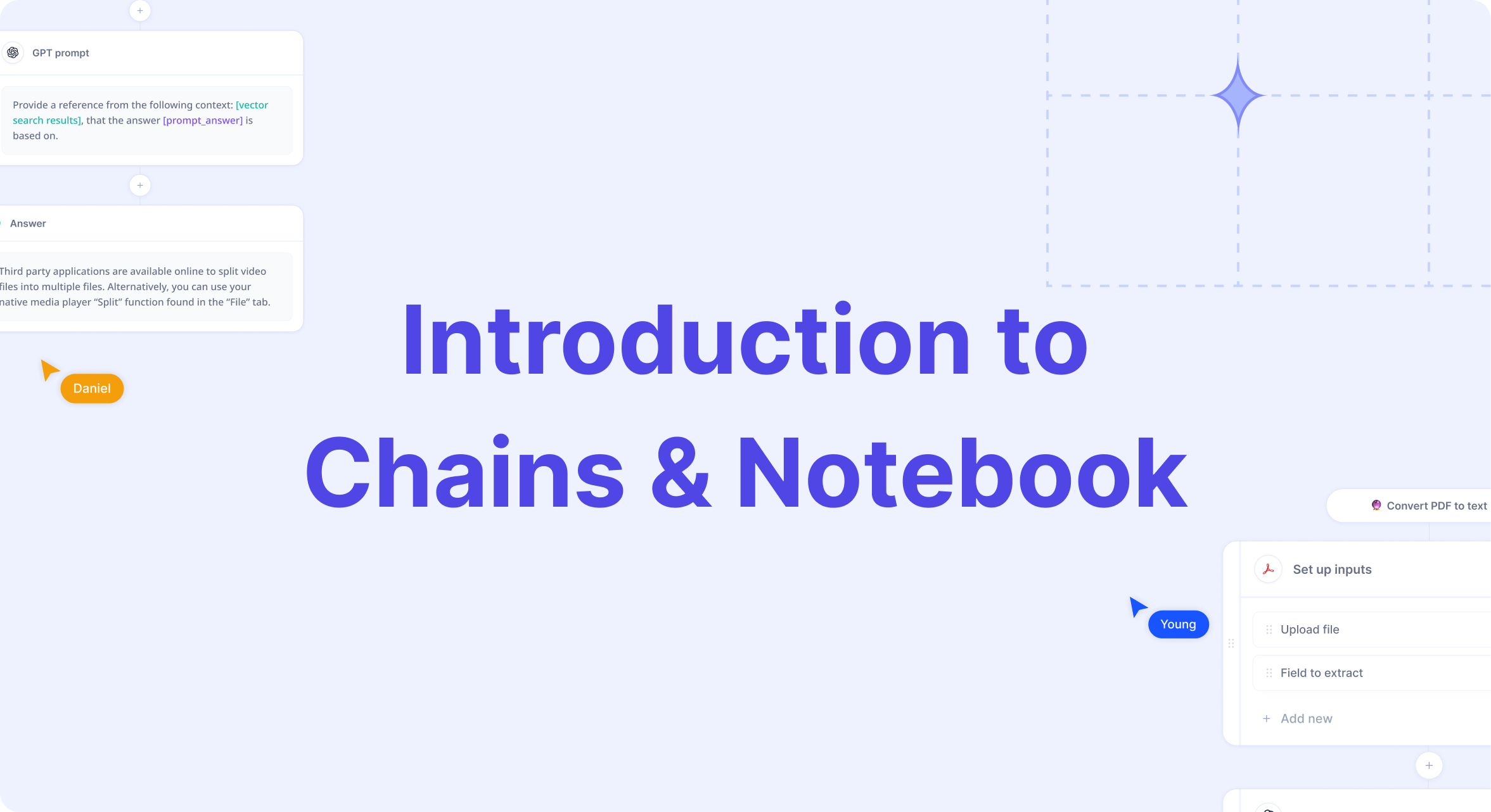 Introduction to Chains and Notebook | Relevance AI