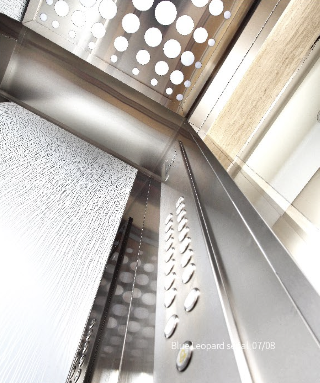Canny Elevator KLK2 Blue Leopard - Ascensores | Grupo Iberoascensores