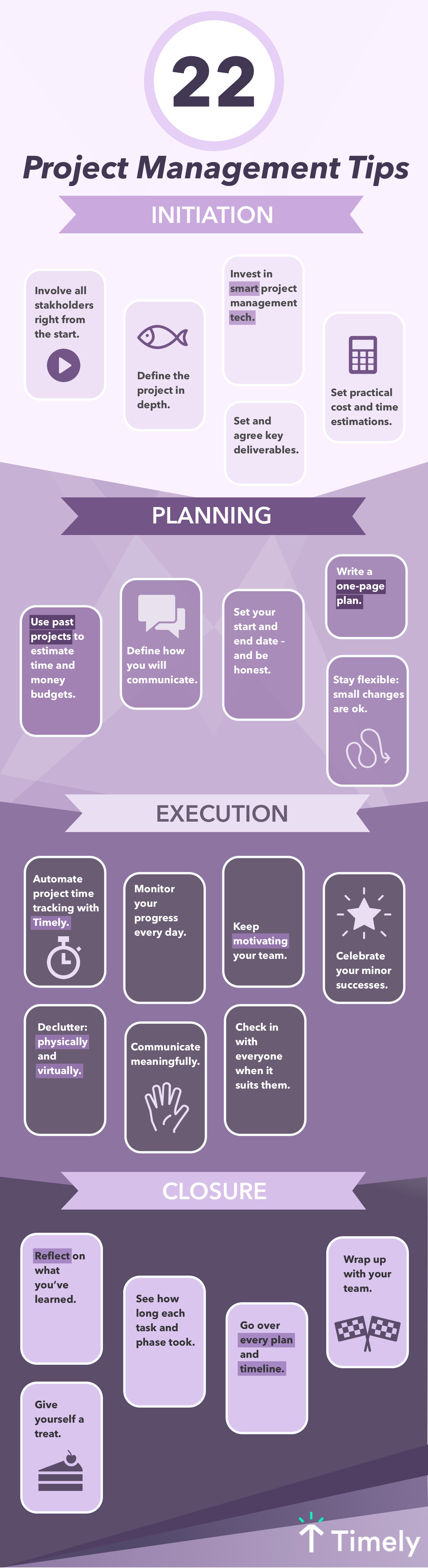 22 Indispensable Project Management Tips