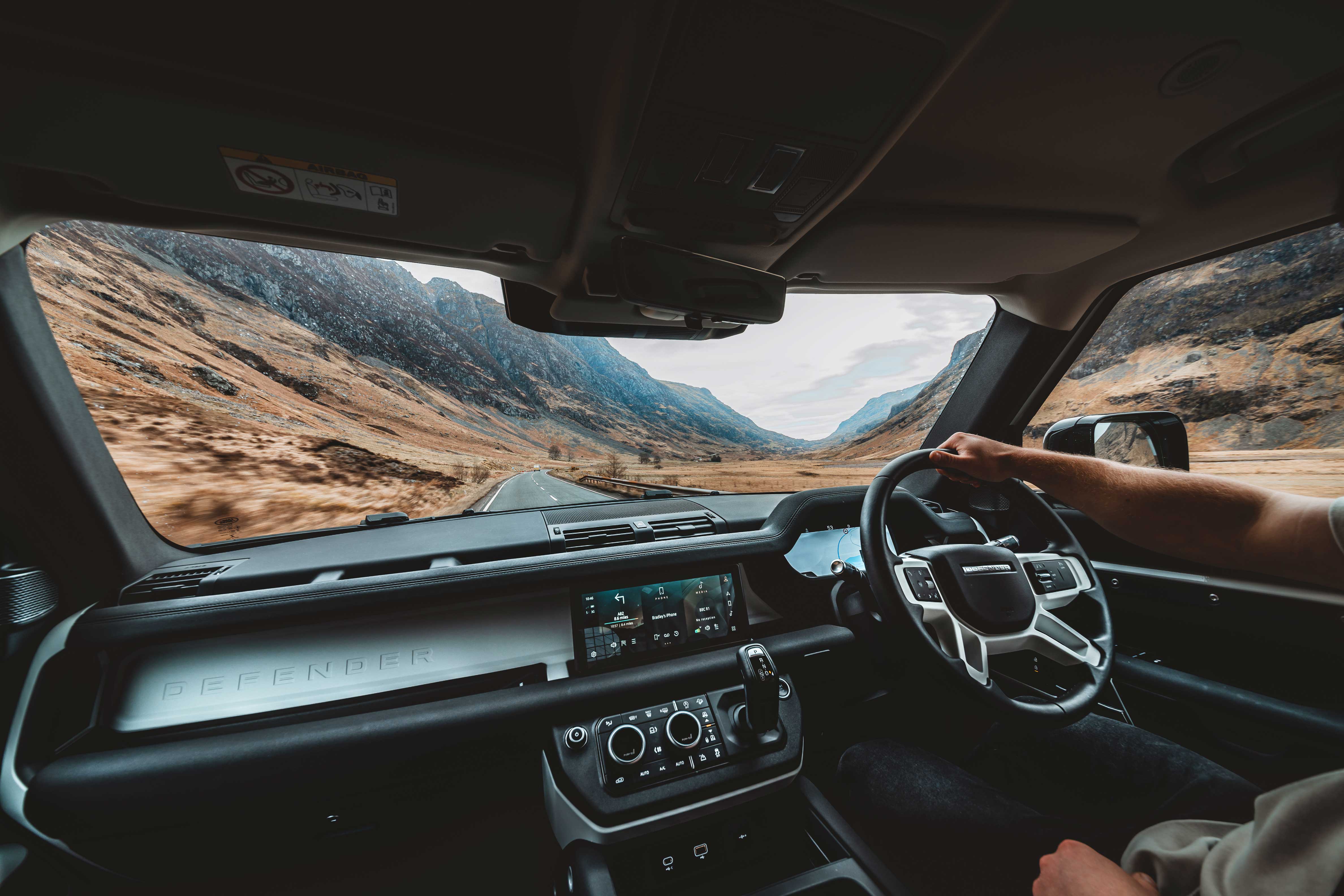 New Defender Land Rover Car Hire - Rates - WildTrax