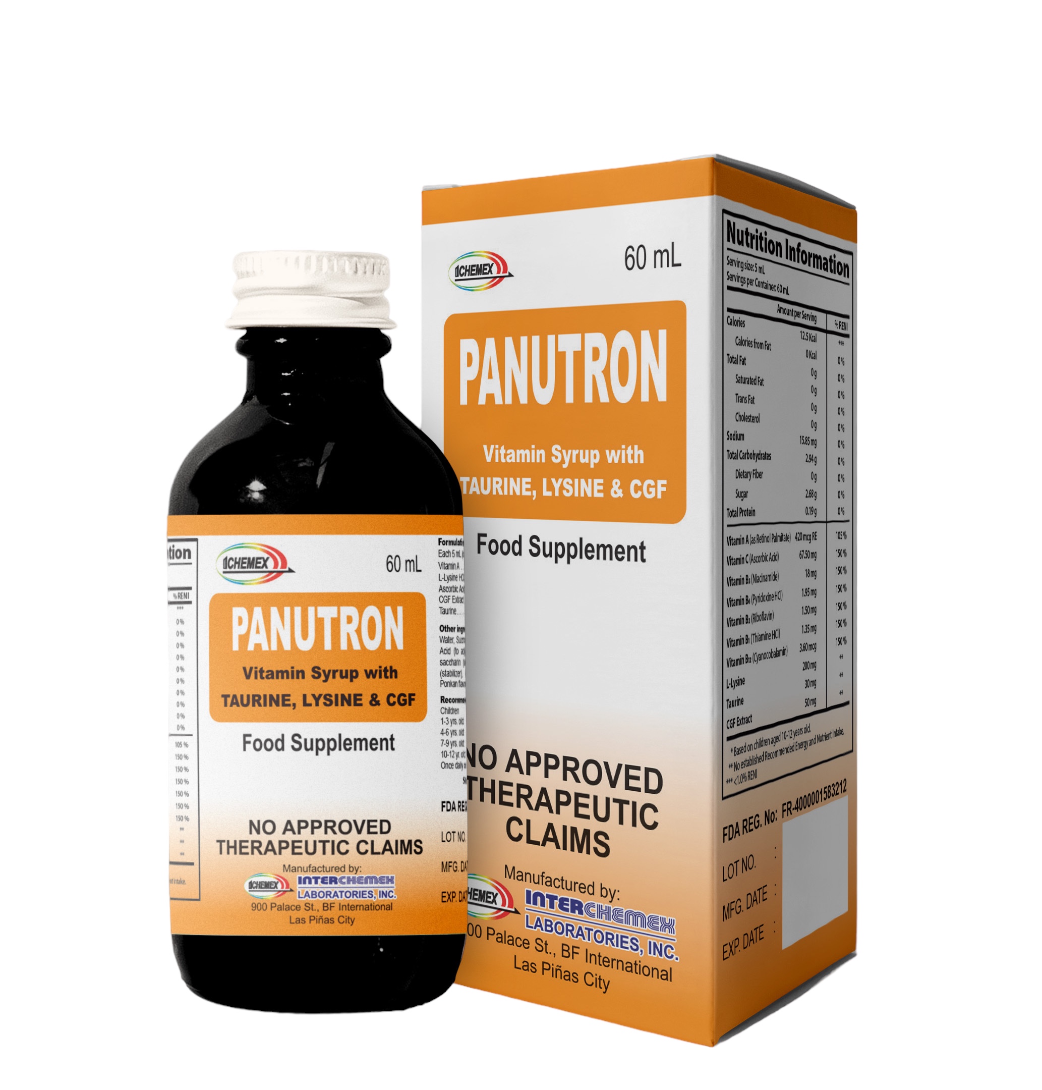 Ichemex Panutrol Syrup