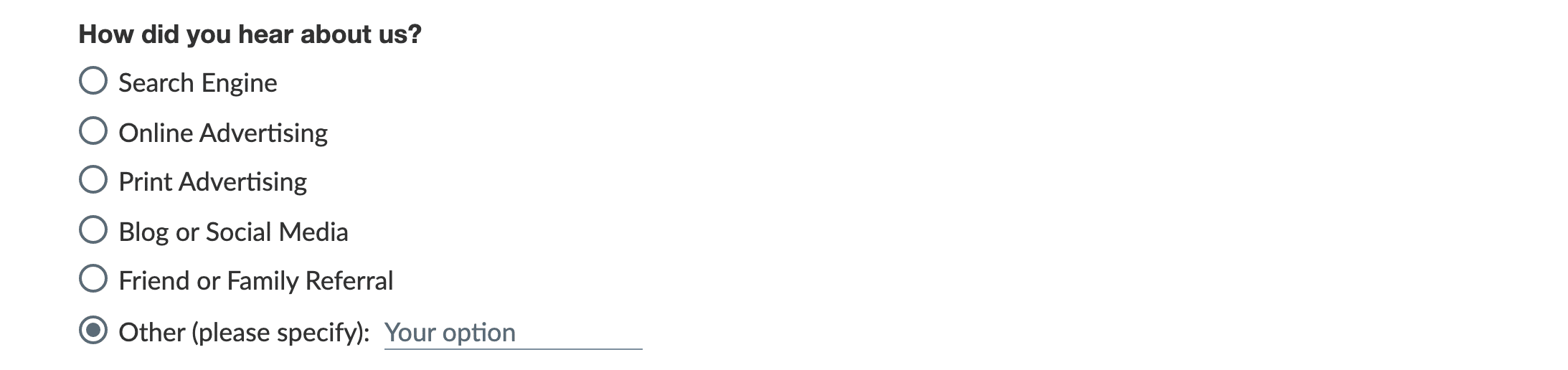 Question Type Overview