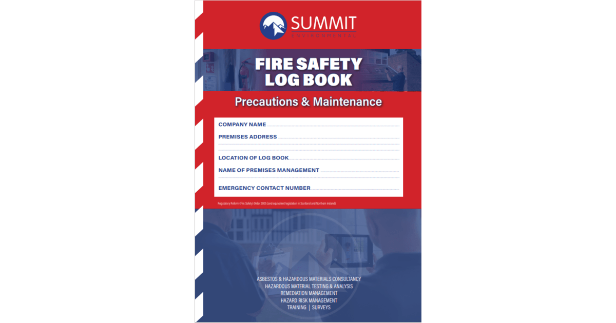 Fire Log Books, the requirements and importance, do you need help ...