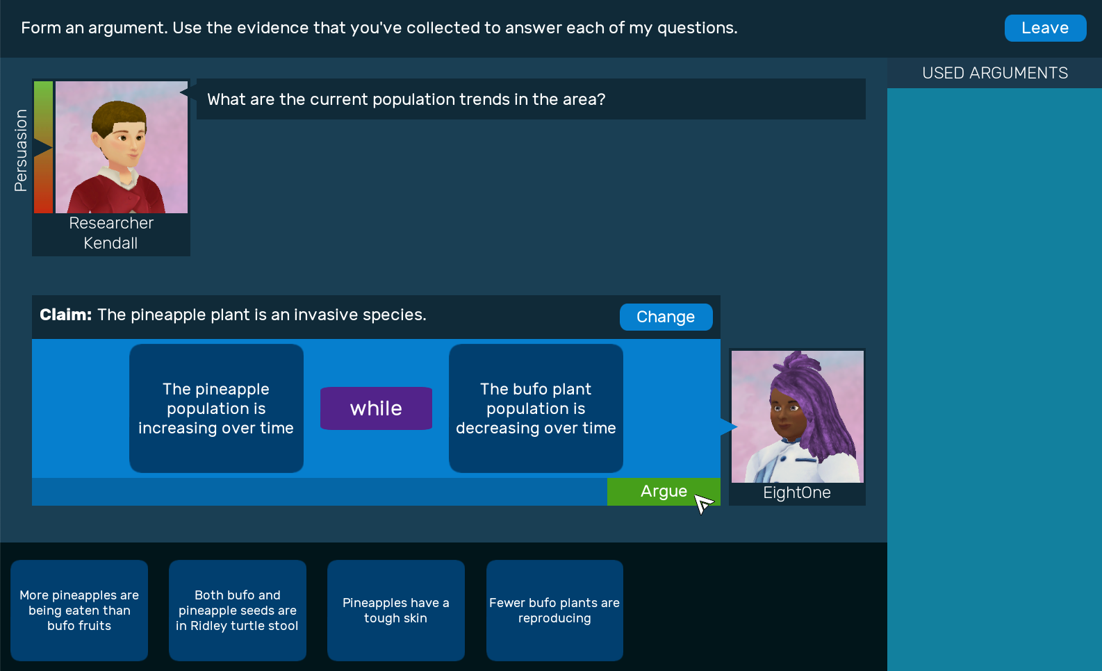 Scaffolding your Students' Skills in Engaging in Argument from Evidence