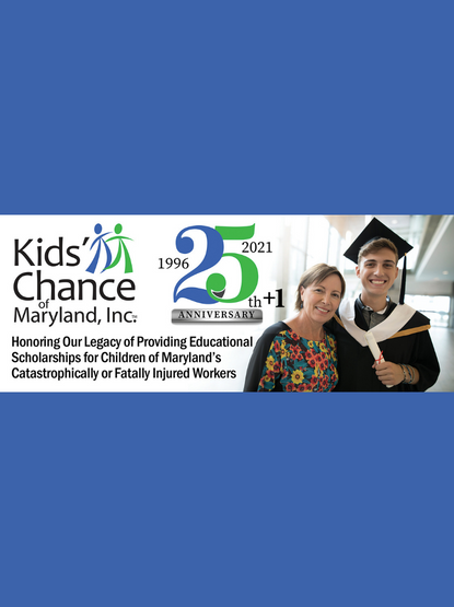 Kids’ Chance of Maryland to Celebrate 25 Years of Impact
