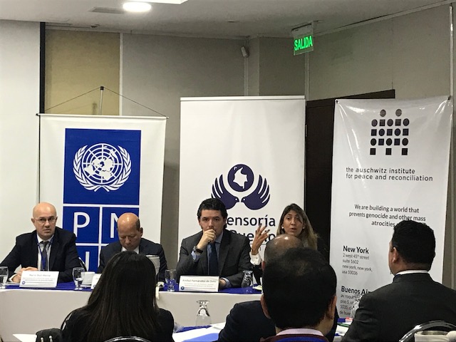 National Training Seminar in Bogota | The Auschwitz Institute