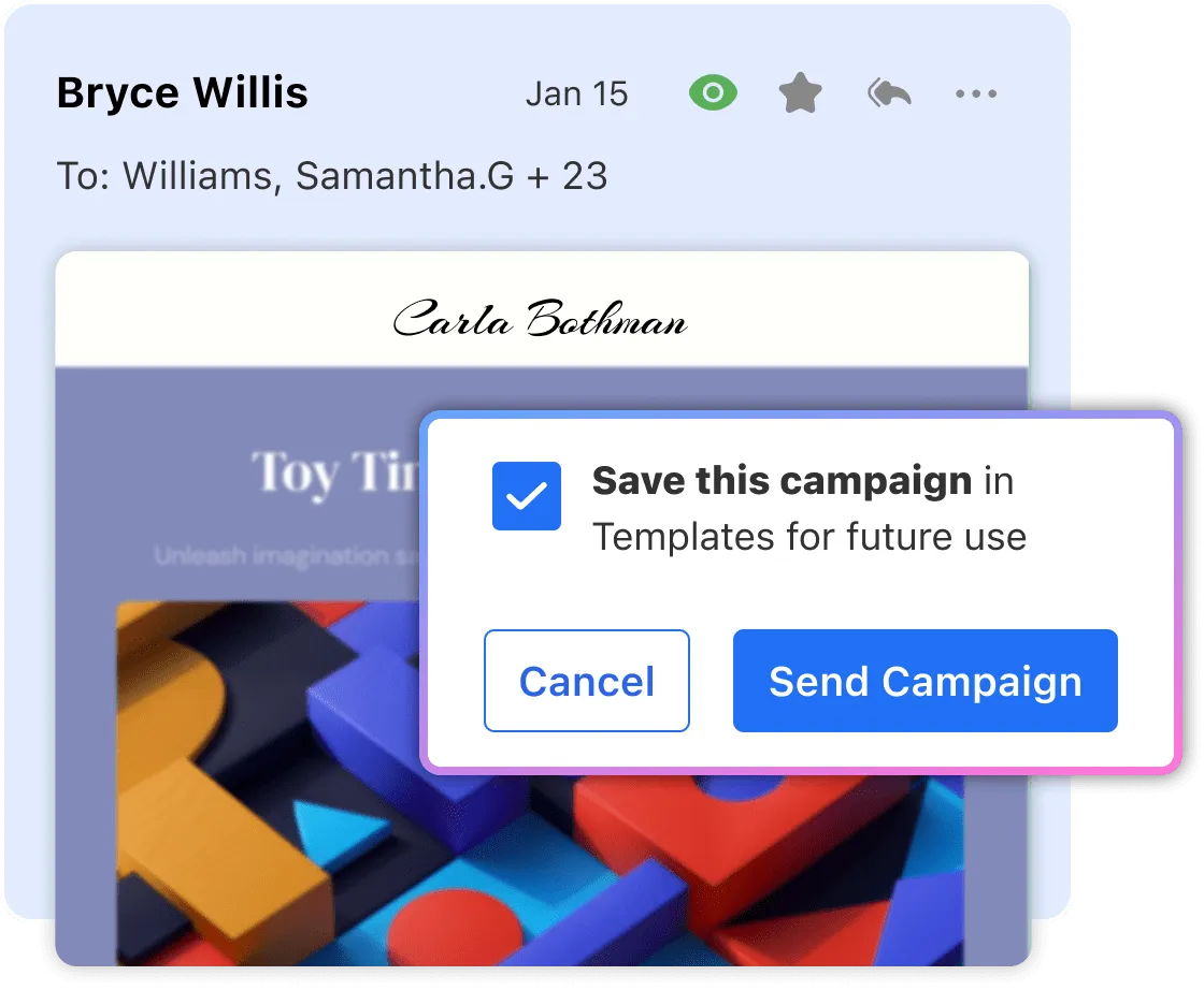 Advanced Email Marketing Tool for Targeted Outreach : Email Campaigns