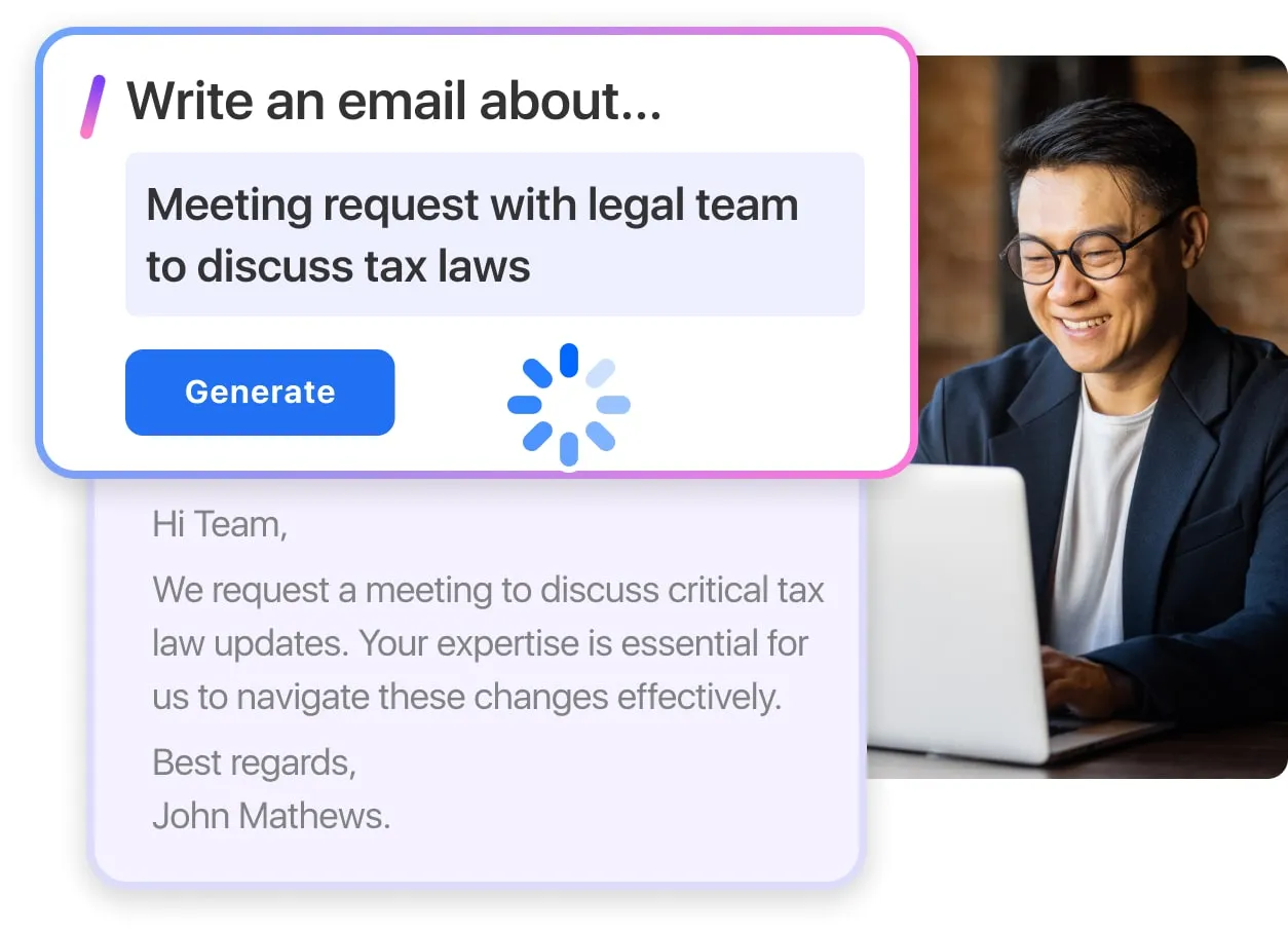 AI Email Writer : Intelligent Writing Assistance for Your Email Needs