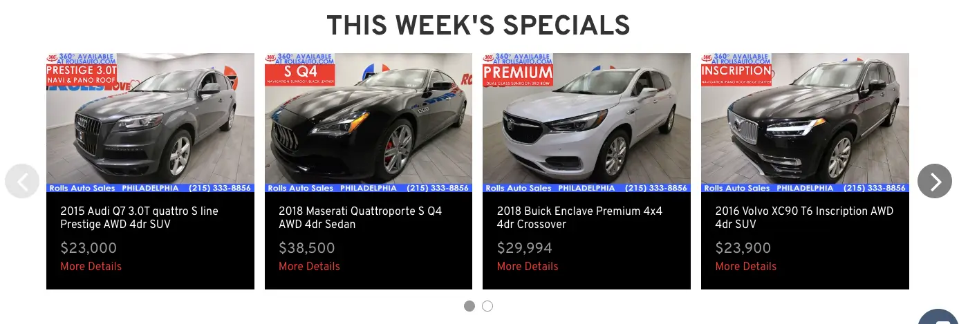 Automotive Website Design: Tips for Creating Used Car Dealer Website ...