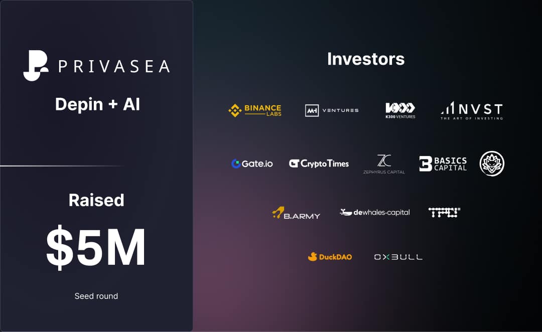 Privasea Raises $5M to Pioneer Depin with FHEML Technology