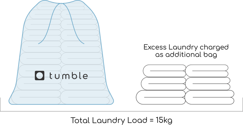Tumble: Clean laundry delivered in 24 hours.