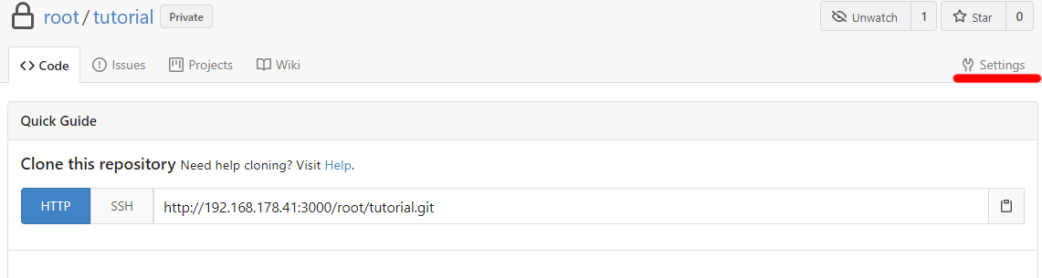 Setting Up a self-hosted Git-Server