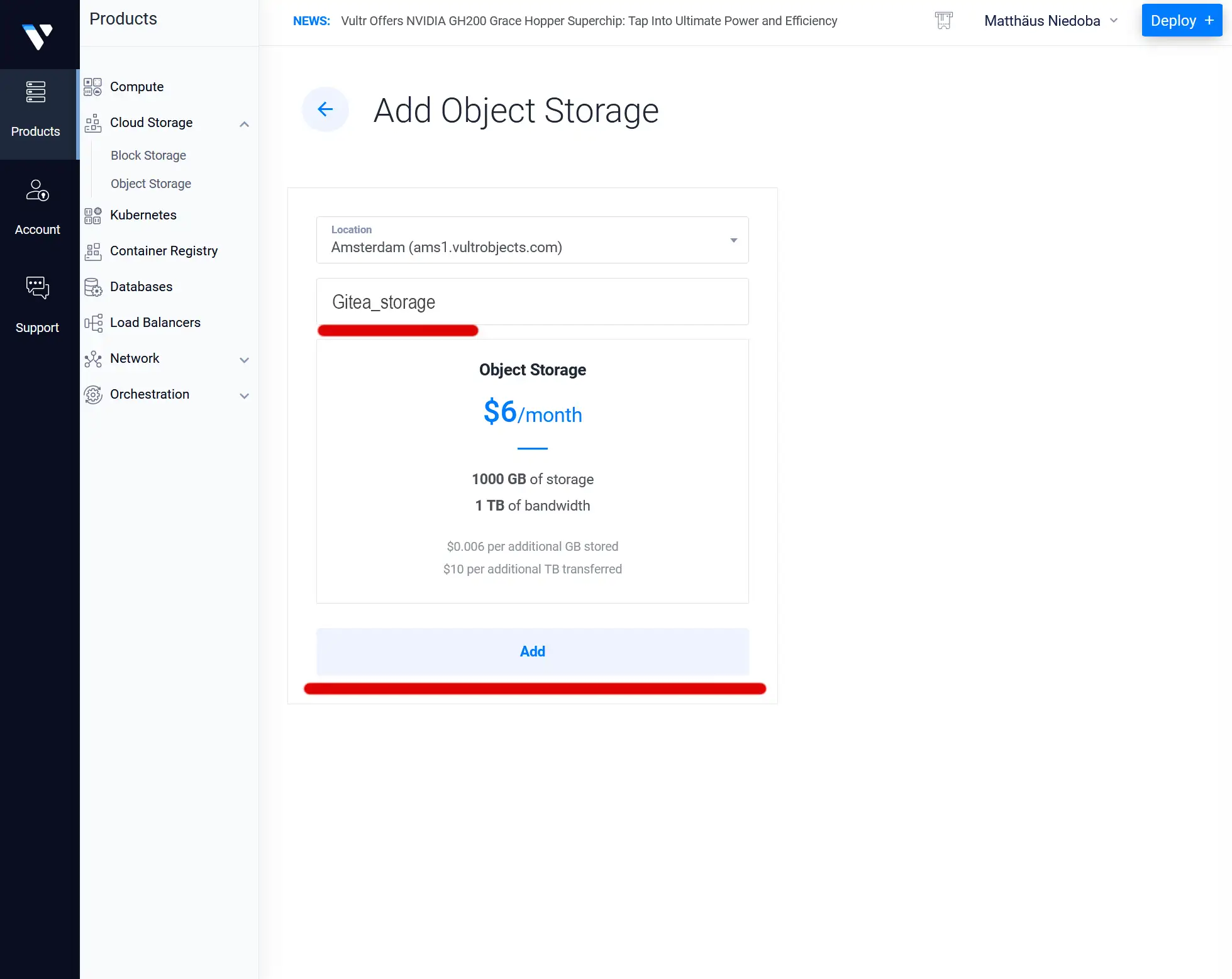 Install and configure Gitea for LFS