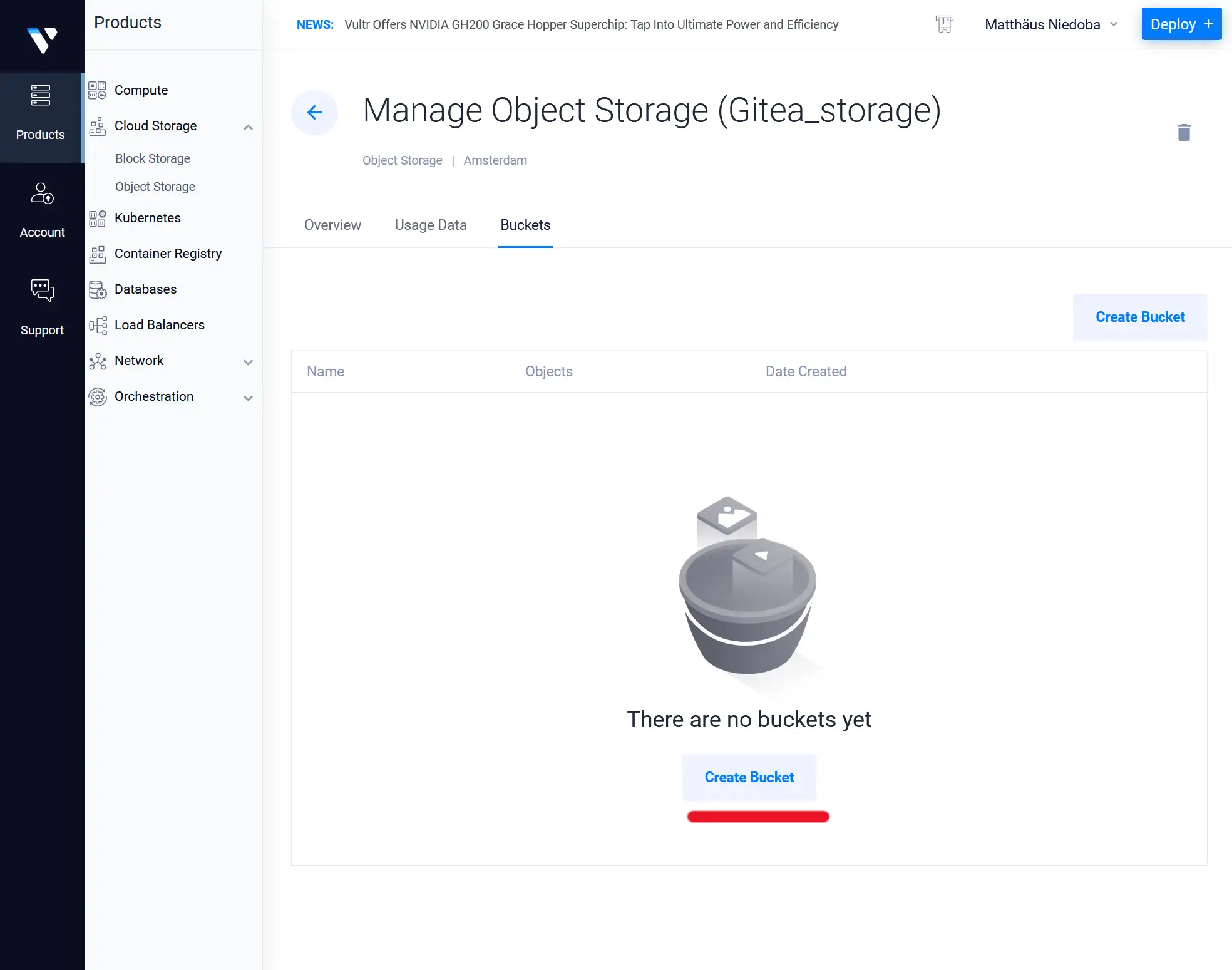 Install and configure Gitea for LFS