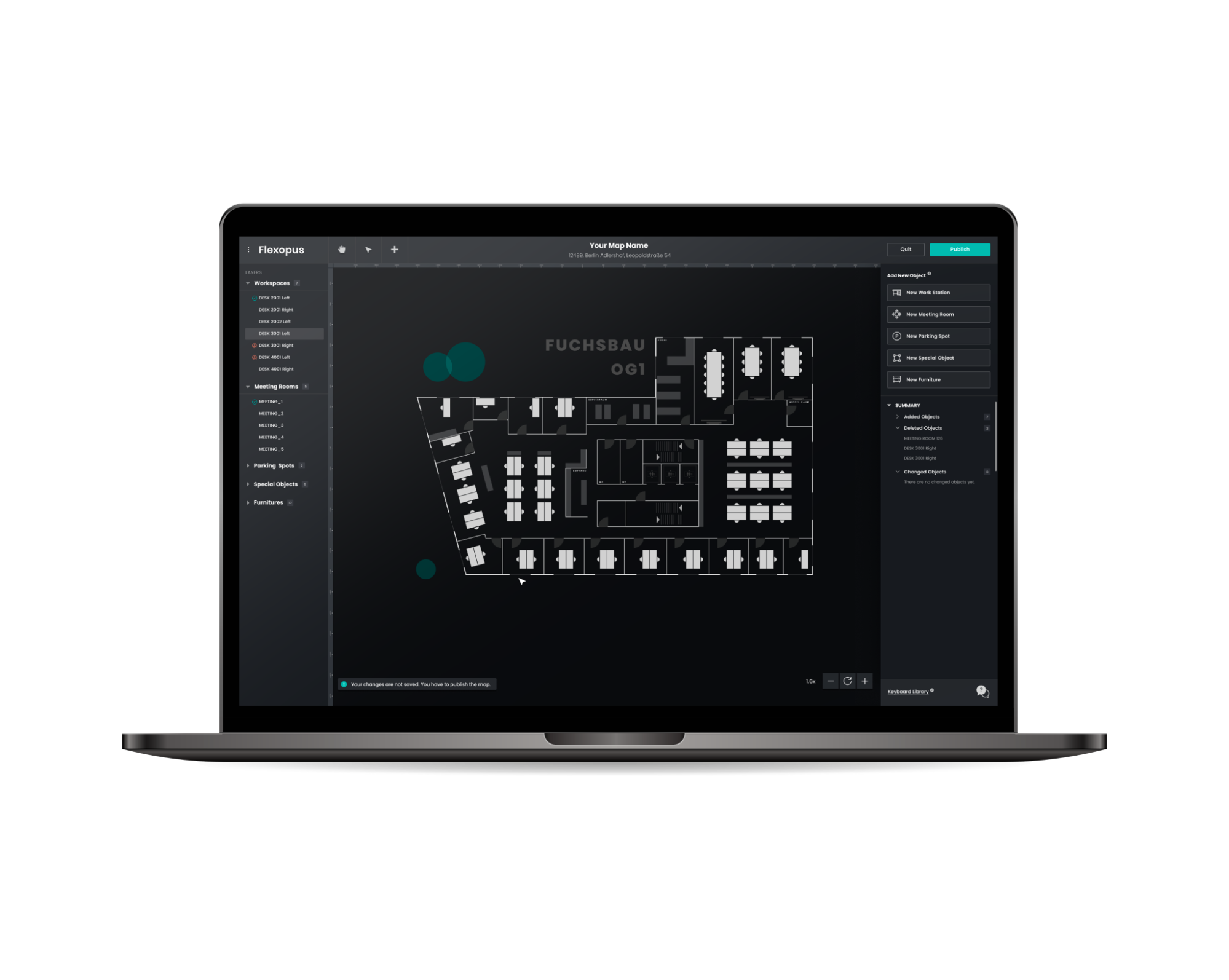 Premium map or standard? Choose the right Flexopus card for your needs!