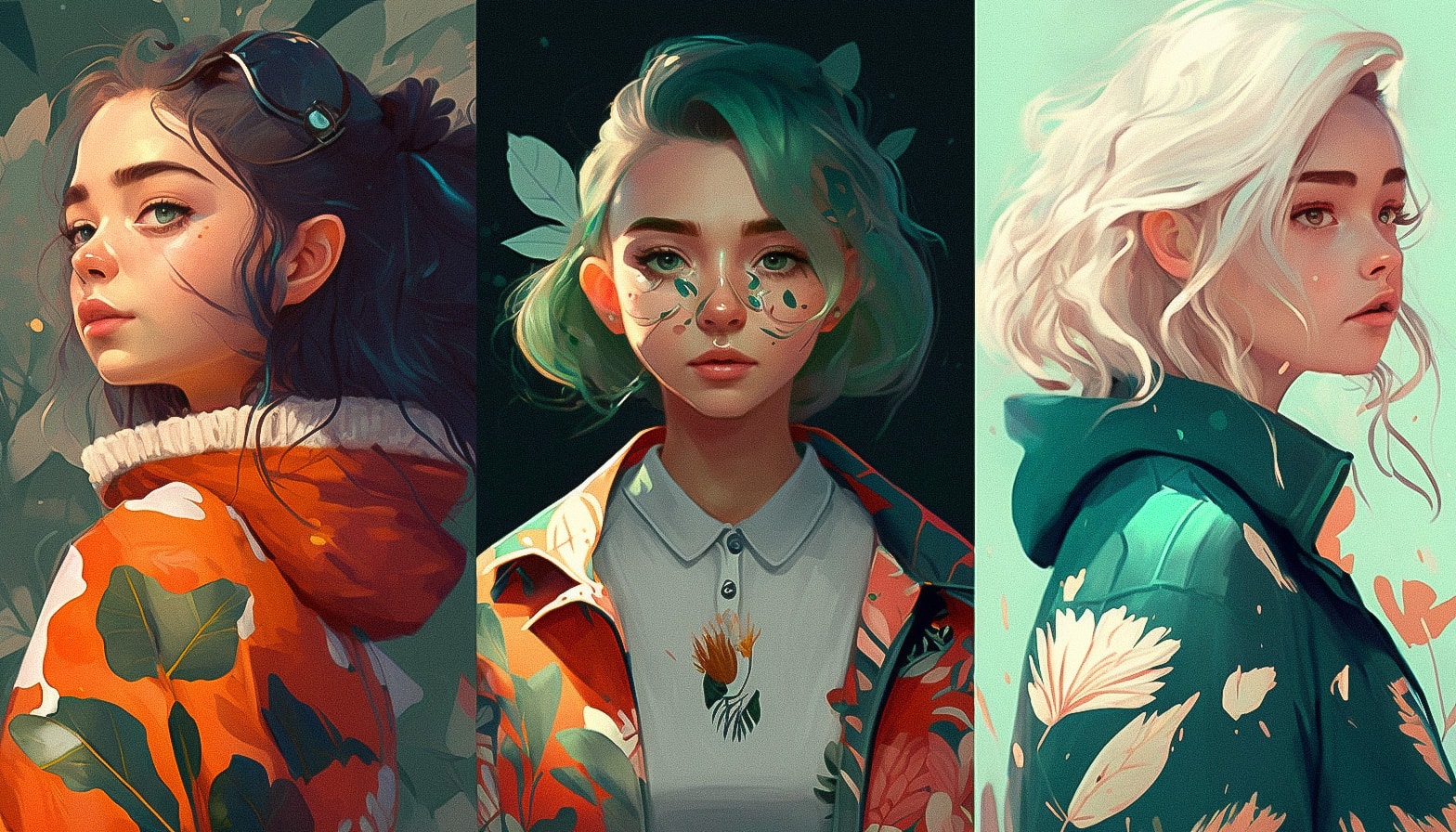 Illustrators Midjourney AI Styles | Andrei Kovalev's Midlibrary 2.0