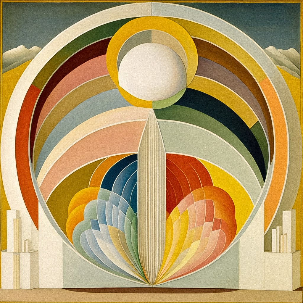 Hilma af Klint Midjourney style | Andrei Kovalev's Midlibrary