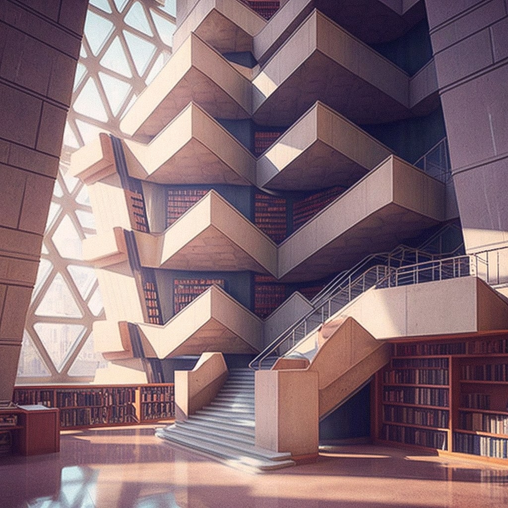 Moshe Safdie Midjourney style | Andrei Kovalev's Midlibrary