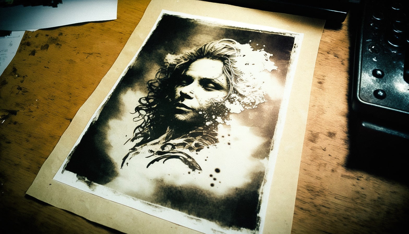 Anthotype print Midjourney style | Andrei Kovalev's Midlibrary