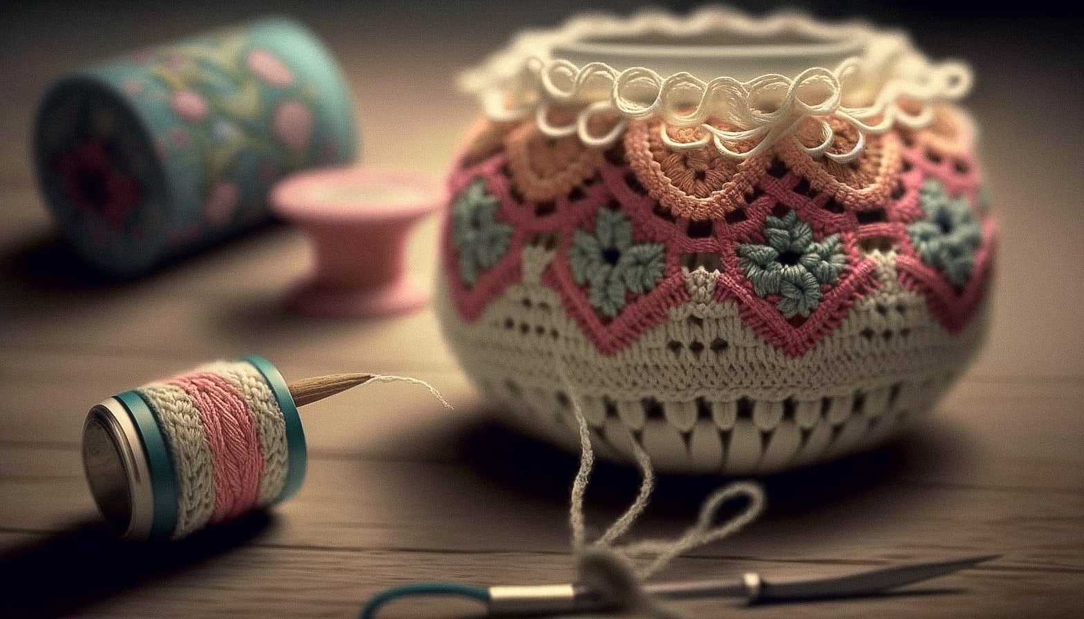 Crocheted Midjourney style | Andrei Kovalev's Midlibrary