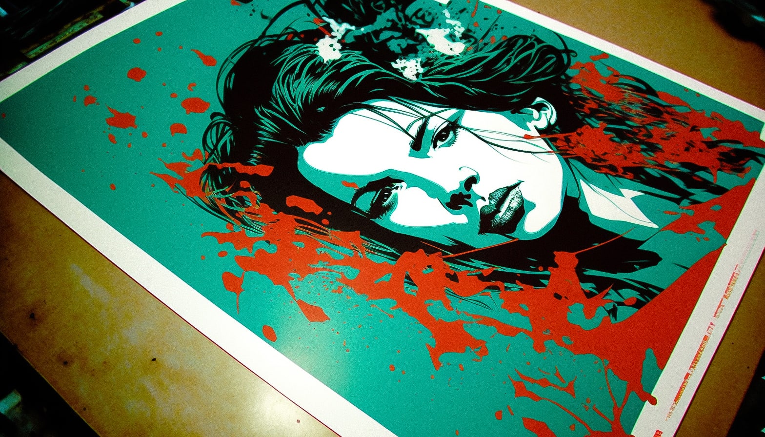 Screenprint Midjourney style | Andrei Kovalev's Midlibrary