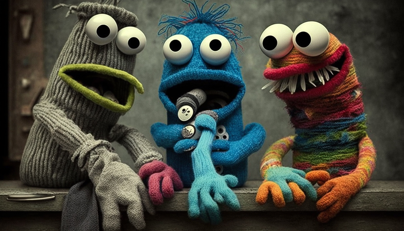 Sock puppet style Midjourney style | Andrei Kovalev's Midlibrary