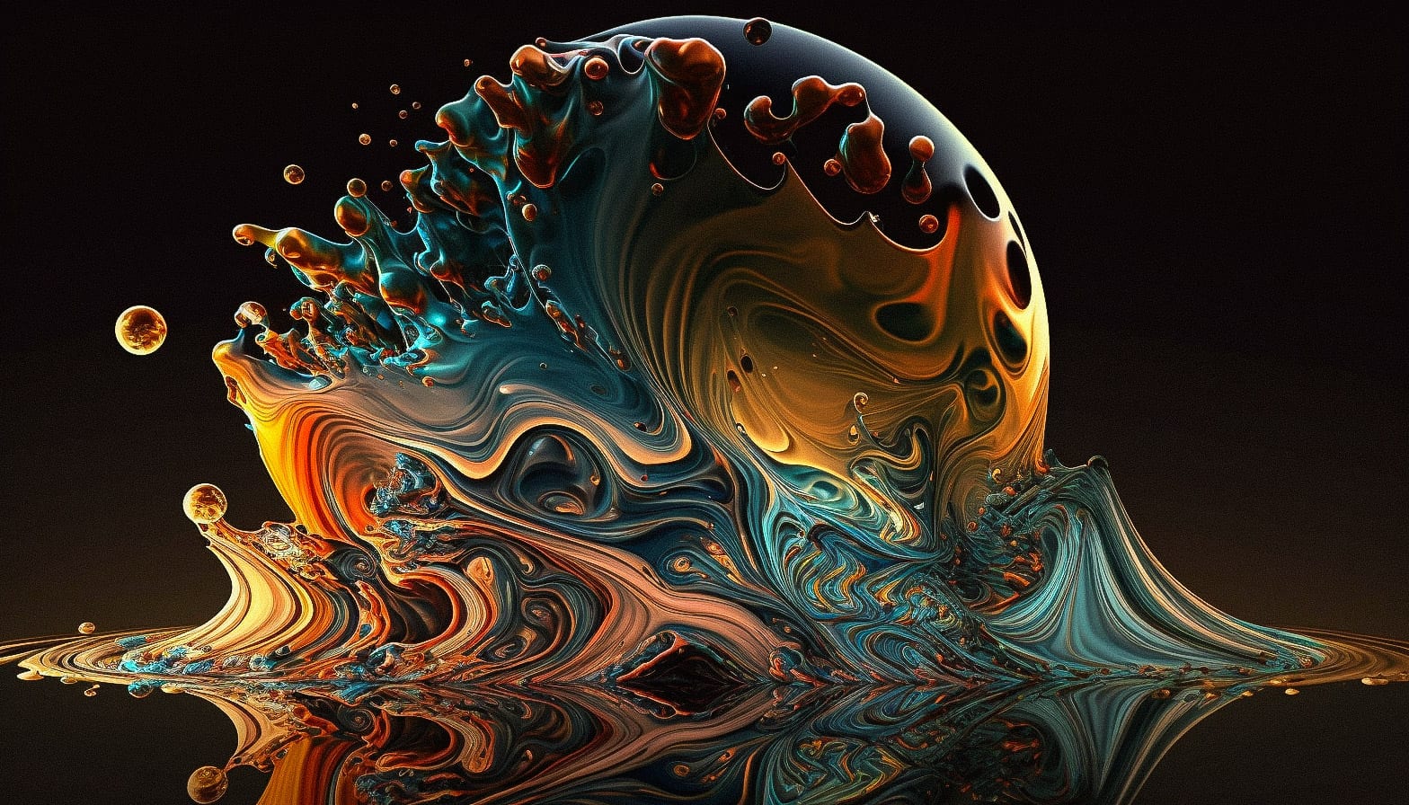 Ebru Midjourney style | Andrei Kovalev's Midlibrary