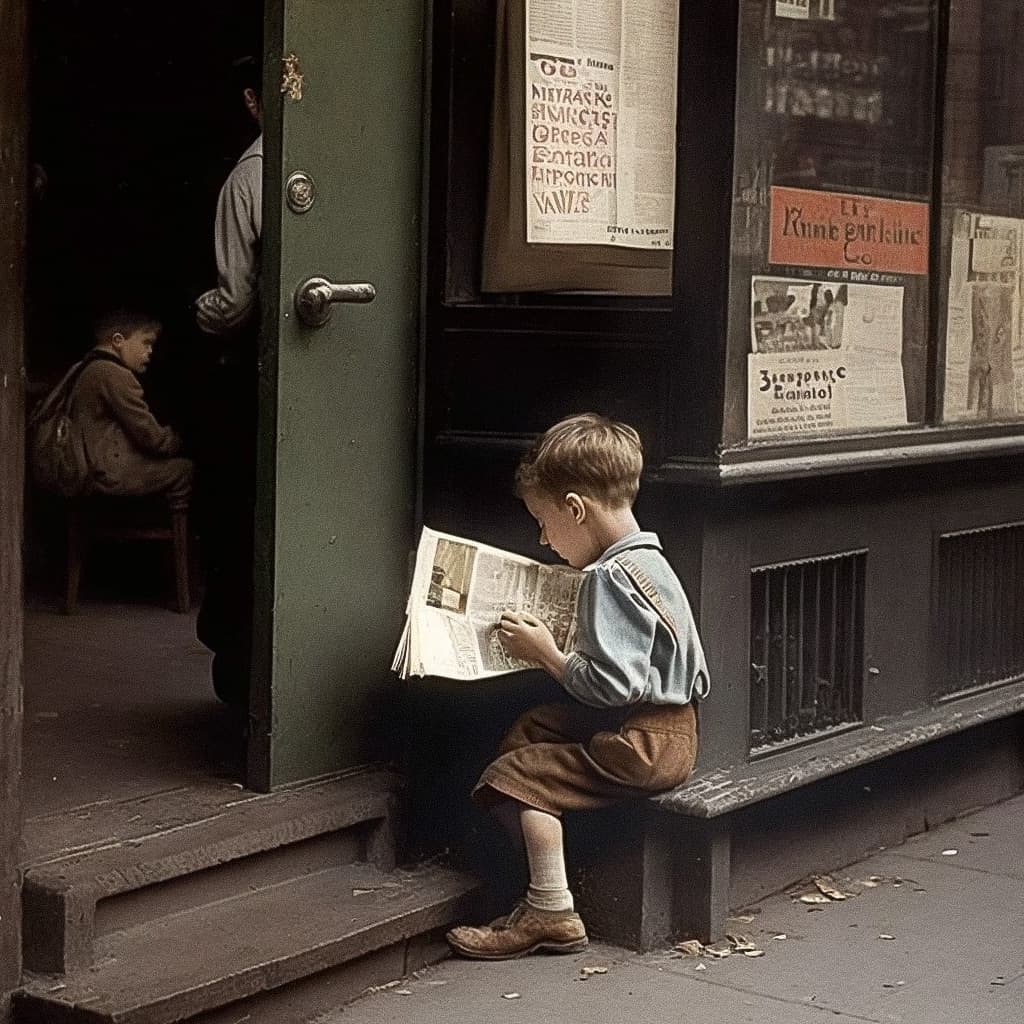 Helen Levitt Midjourney style | Andrei Kovalev's Midlibrary