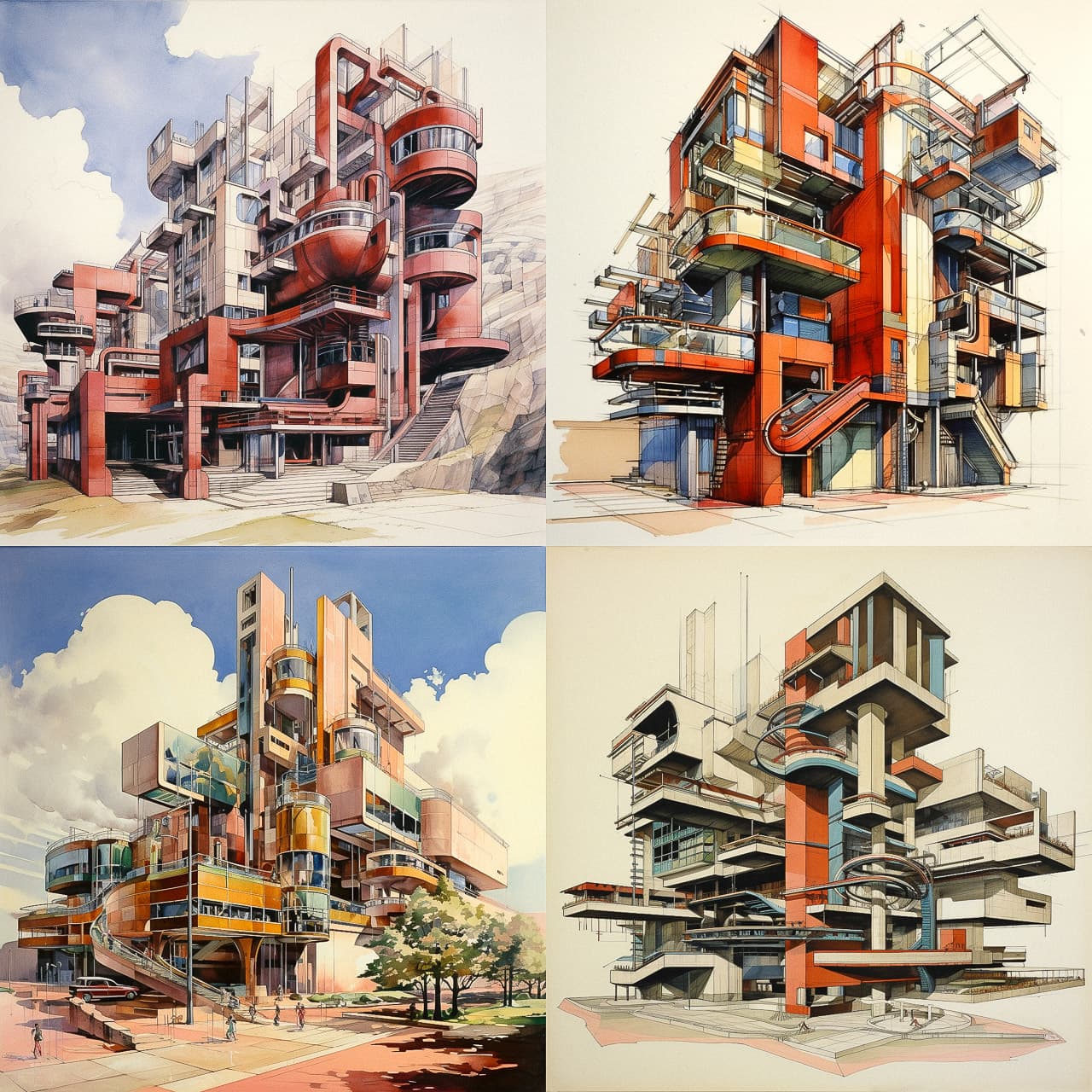 urban | Midjourney AI styles collection | Andrei Kovalev's Midlibrary