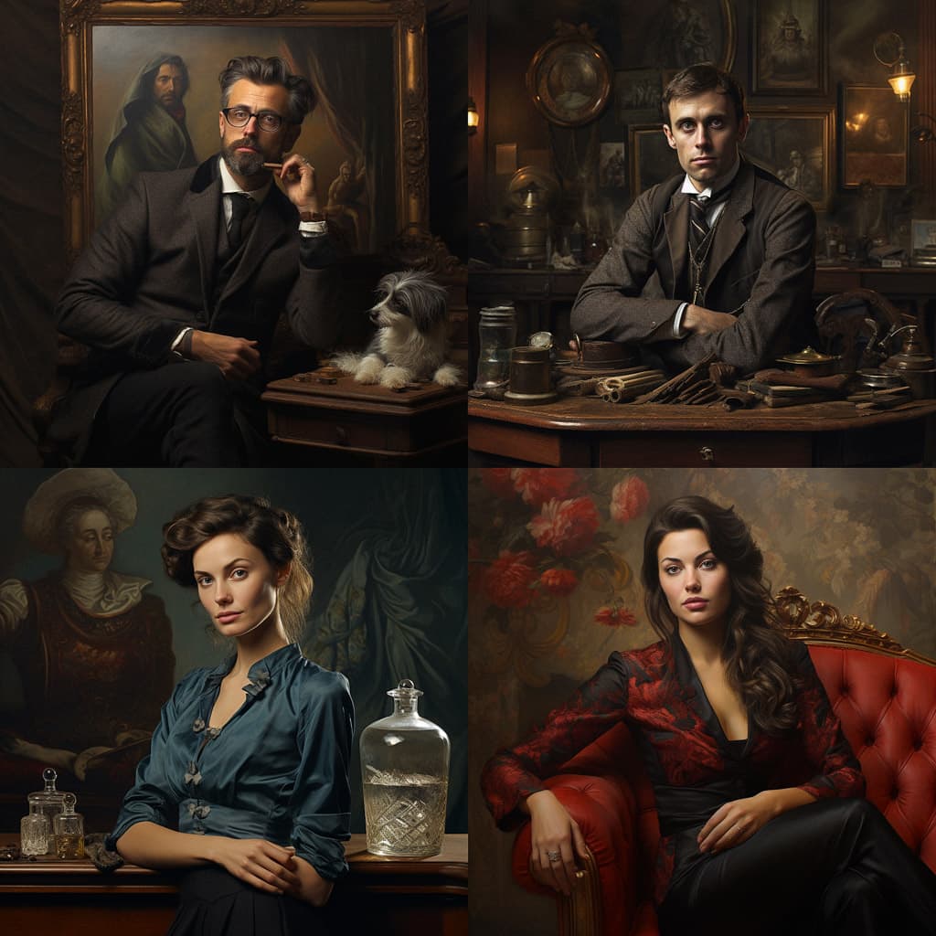 Kate Greenaway Midjourney style | Andrei Kovalev's Midlibrary