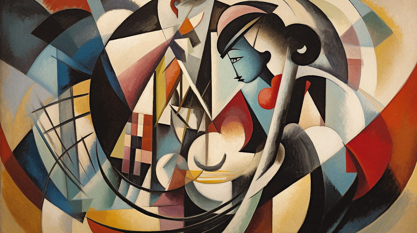 Albert Gleizes Midjourney style | Andrei Kovalev's Midlibrary