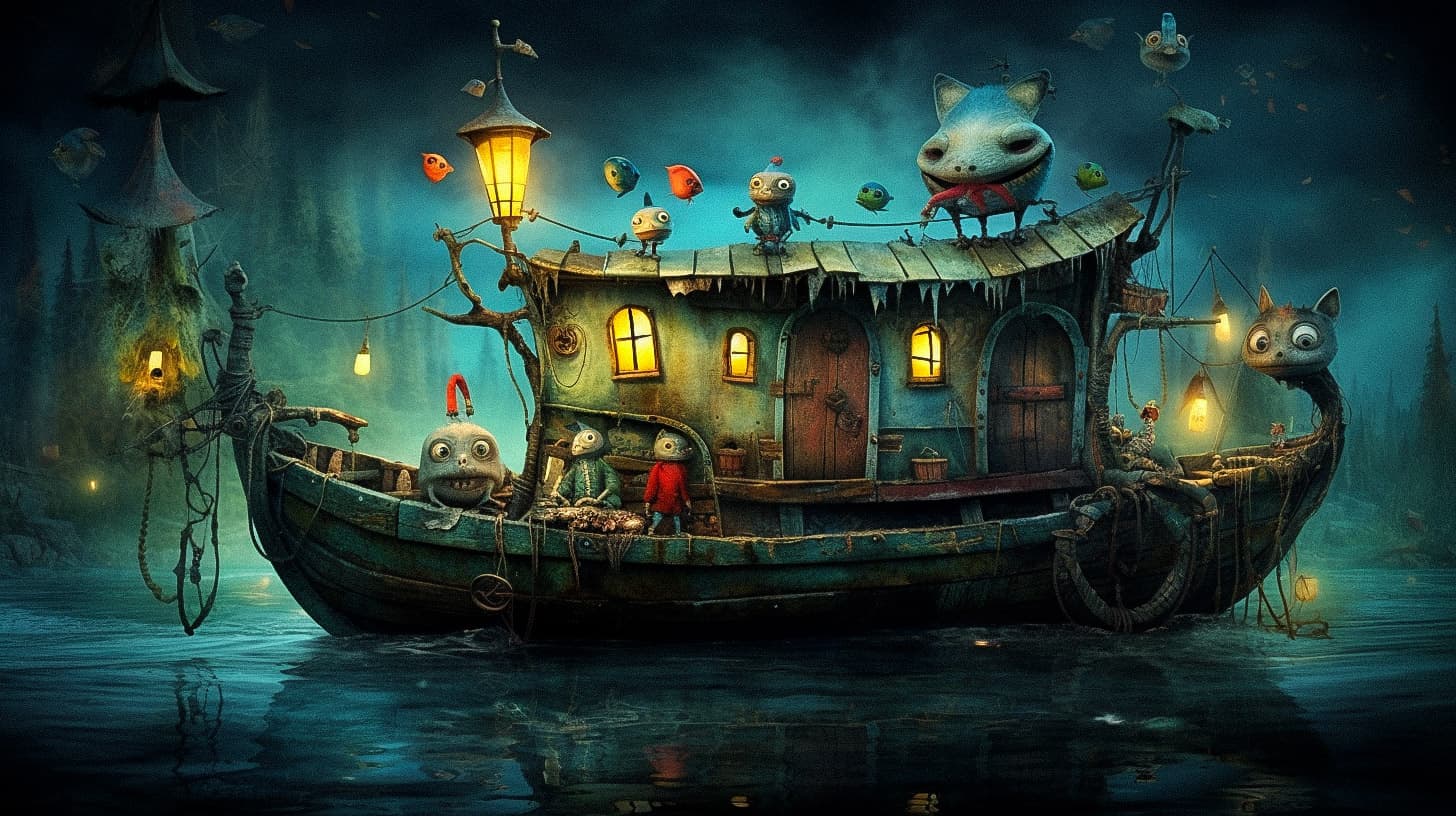 Alexander Jansson Midjourney style | Andrei Kovalev's Midlibrary